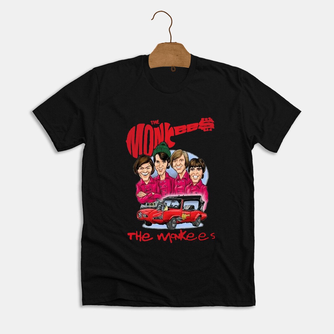 Chibi Graphic Monkees Gift for Fan Black Unisex T-shirt - Etsy