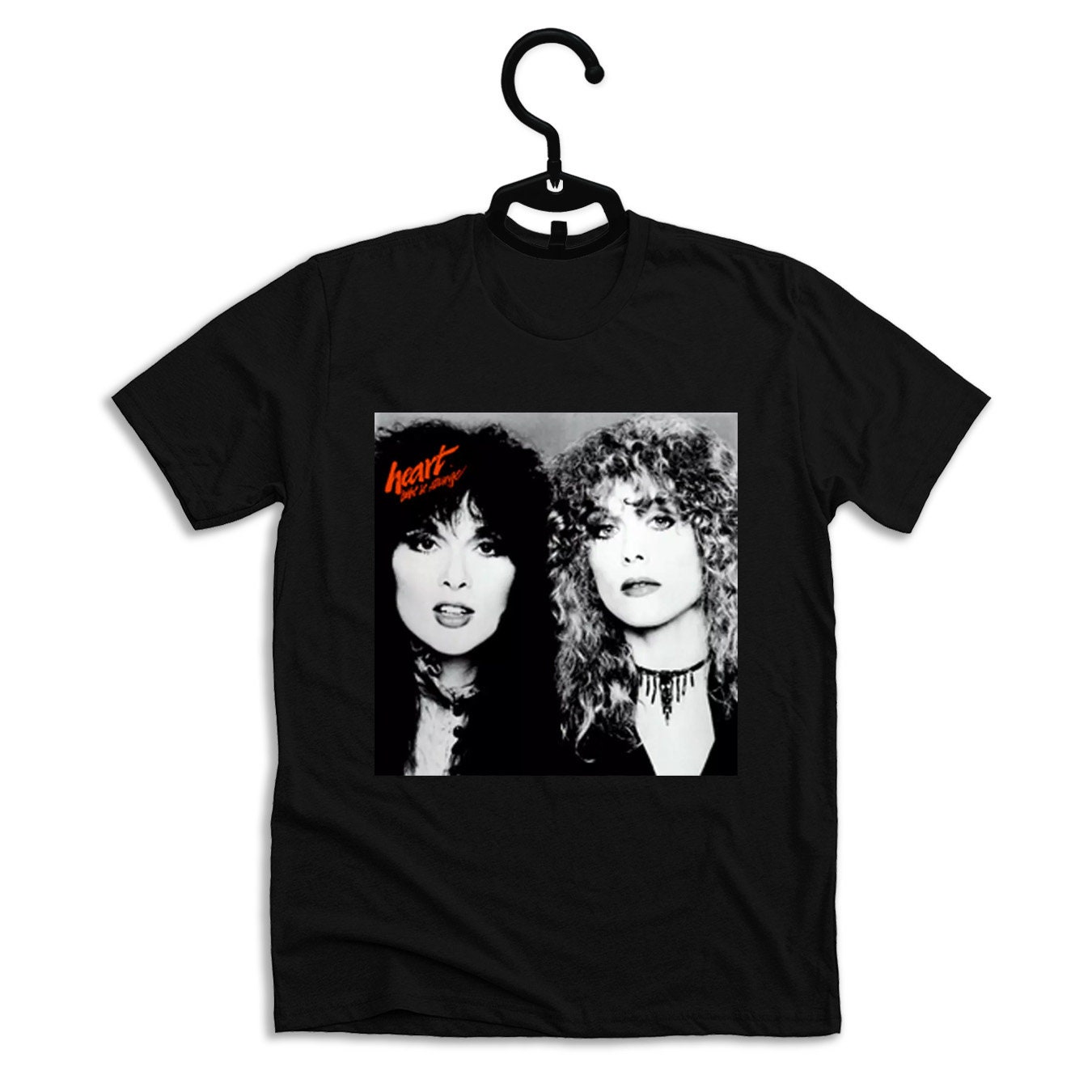 Vintage Graphic Heart Band Unisex T-shirt - Etsy