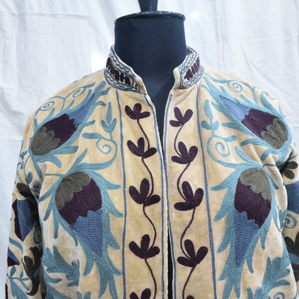 Embroidered Coat - Etsy