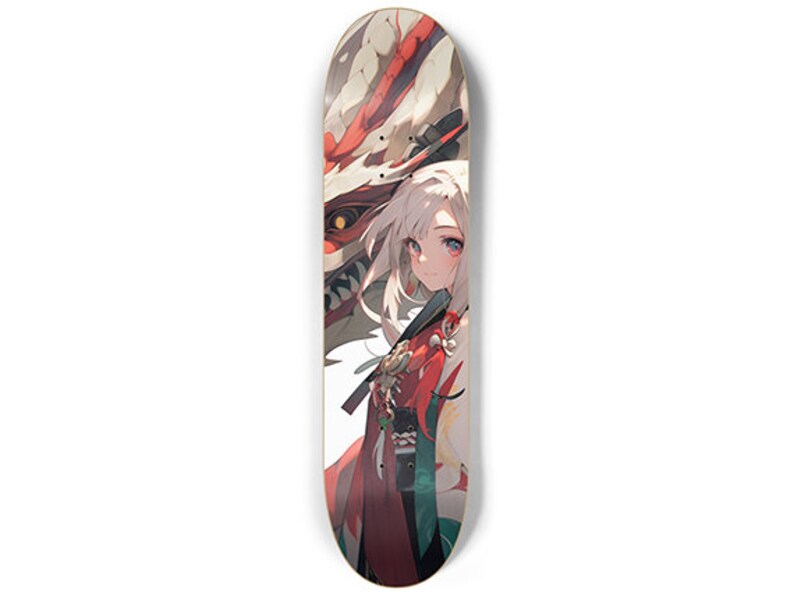 Anime Skate Board Wall Art Colorful Skateboard Deck Wall - Etsy