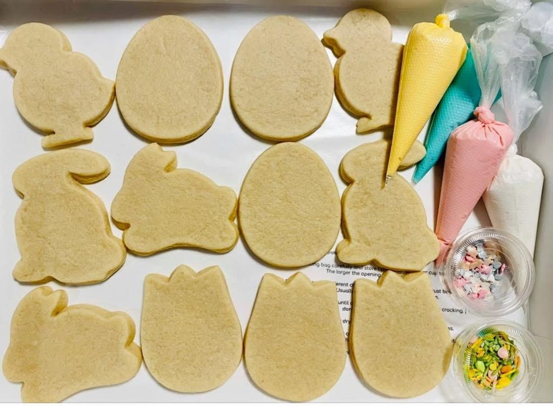 Easter DIY Cookie Kit (easter Gift, Easter Basket Stuffer) - Etsy