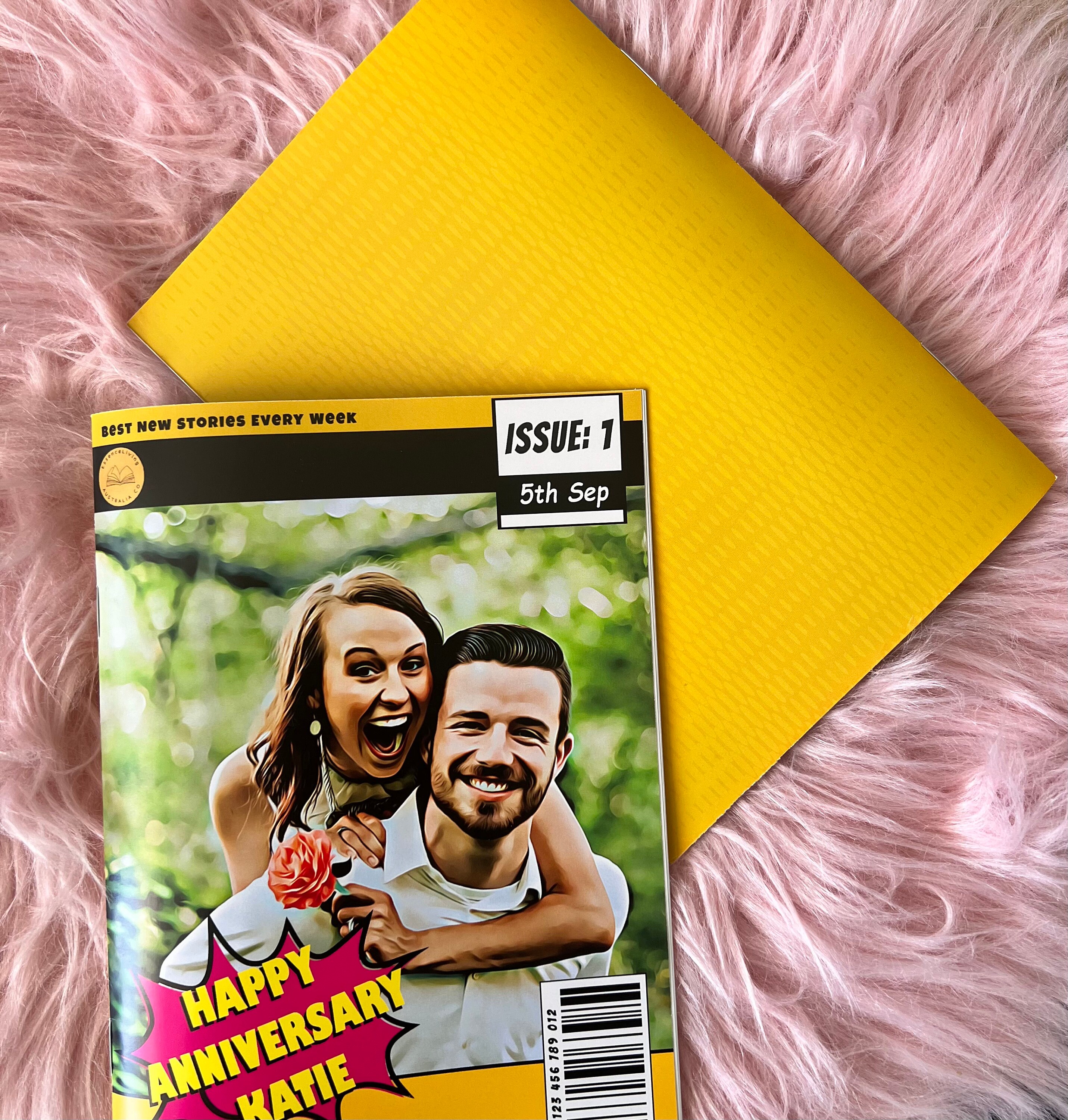 Custom Comic Book Personalised Comic Books Gift for Her Gift for Him ...