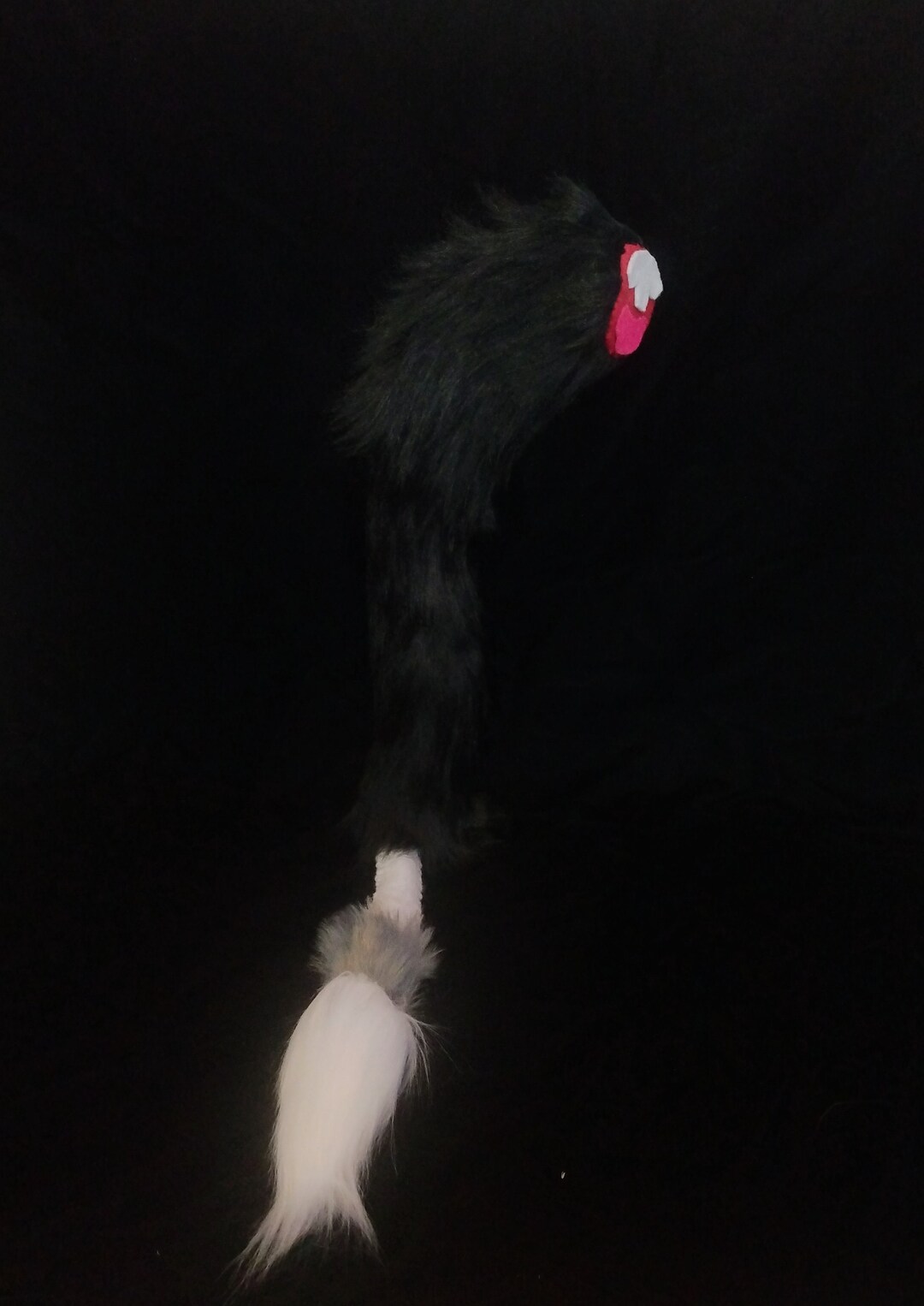 Bone Tail With End Cap and Hidden Belt Holes - Etsy