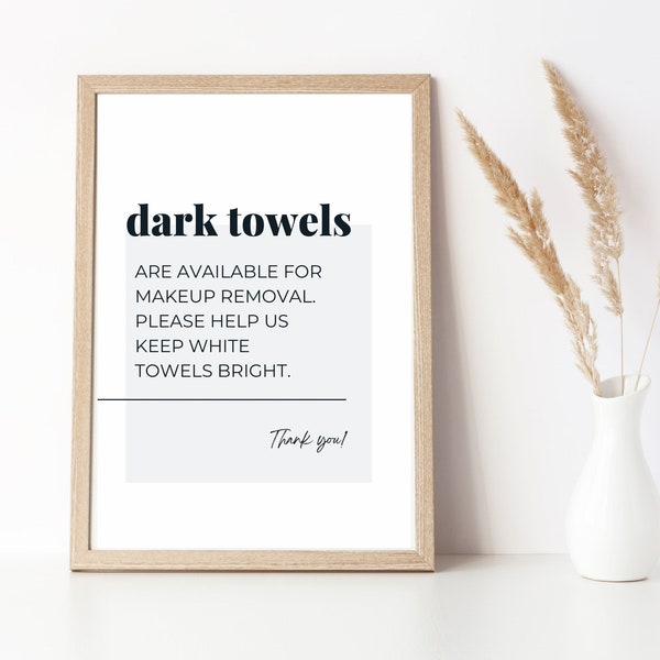 Makeup Removal Signs - Etsy