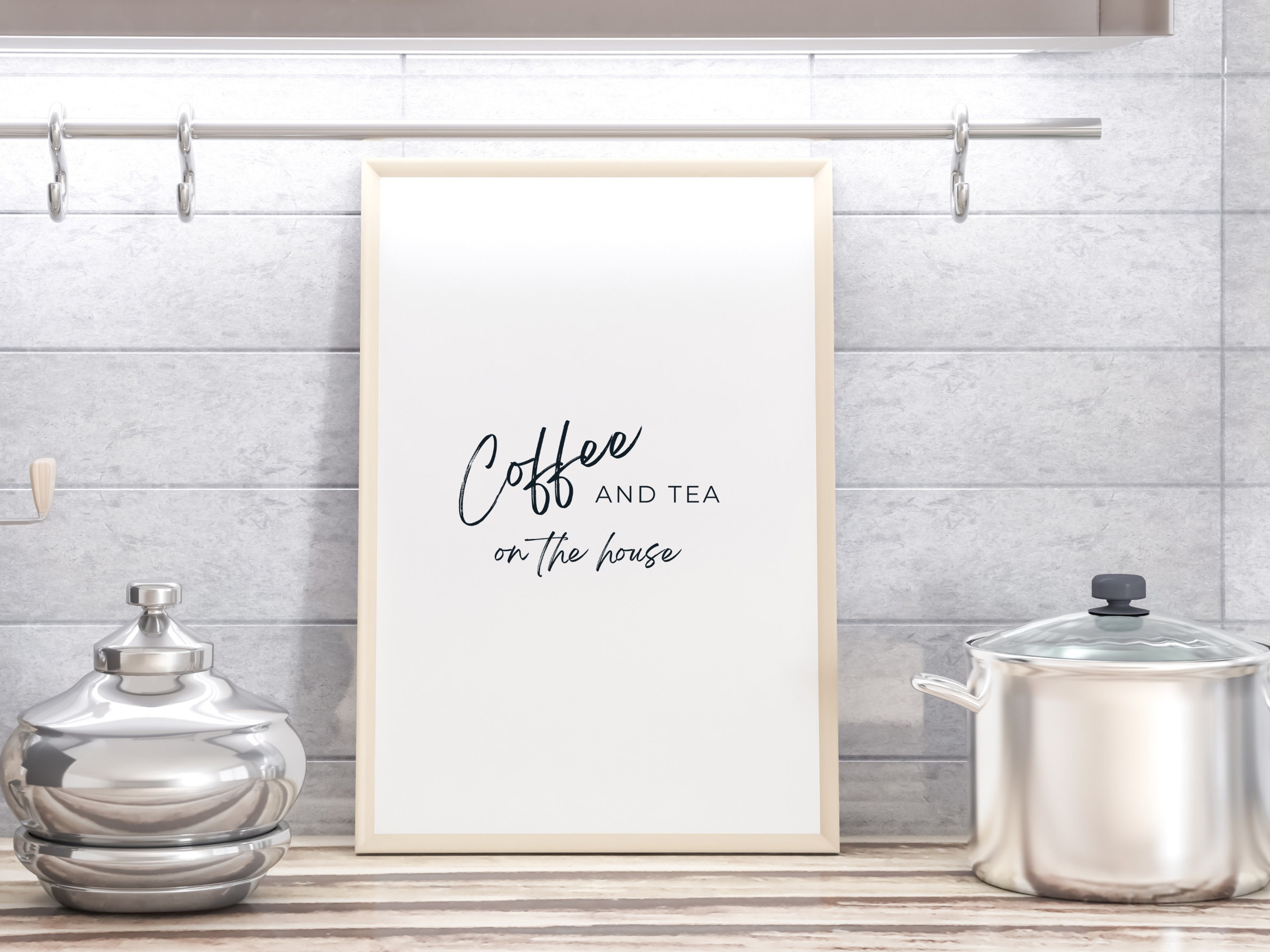 Coffee Sign for Wall | Coffee Sign for Kitchen | Airbnb Sign for ...
