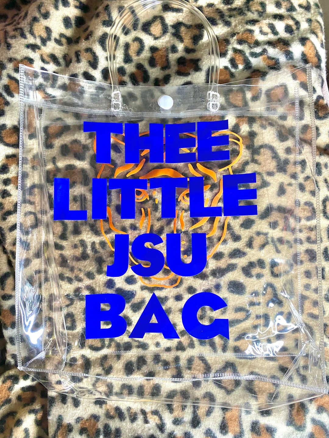Jackson State HBCU Clear Stadium Bag - Etsy