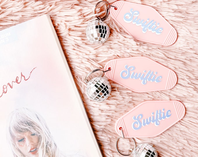 Swiftie Keychain Retro Motel Keychain Cute Accessories - Etsy