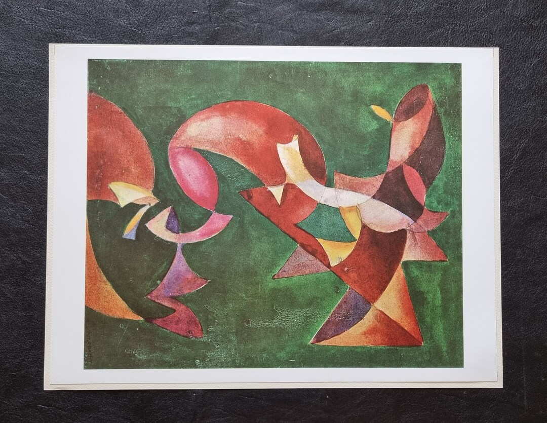 Giacomo Balla "composition, 1919" Original Print From 1965, Dimensions ...