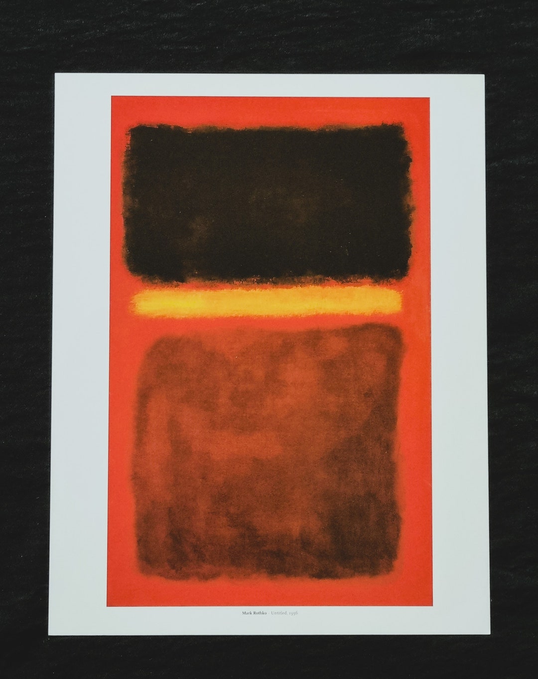 Mark Rothko untitled, 1956 Vintage Poster, 2003 Title and Description ...
