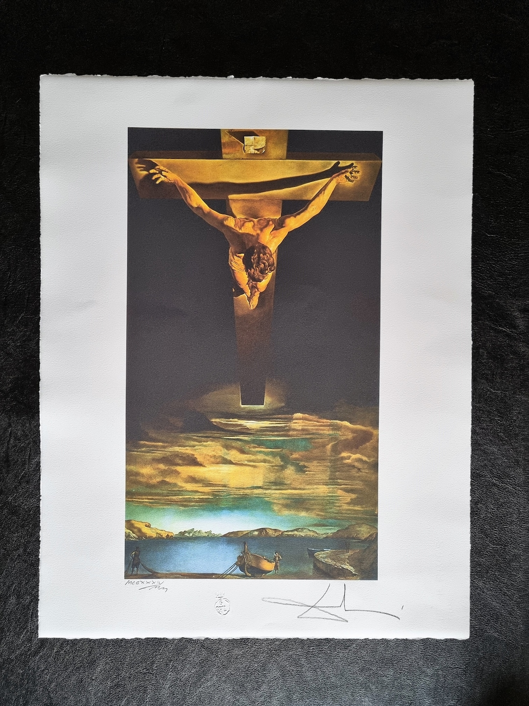 Christ of Saint John of the Cross by Salvador Dali Art Print, BFK RIVES ...