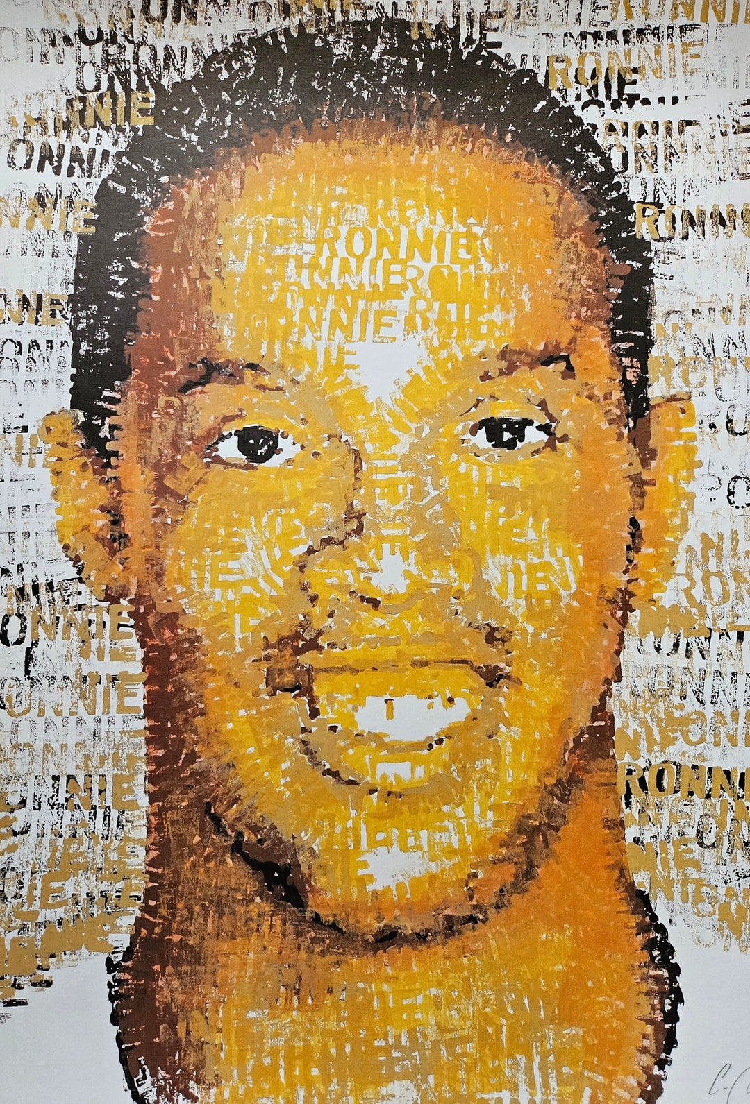 Soccer Player. Ronaldinho Offset Lithograph, From 2006. Hand Signed and ...