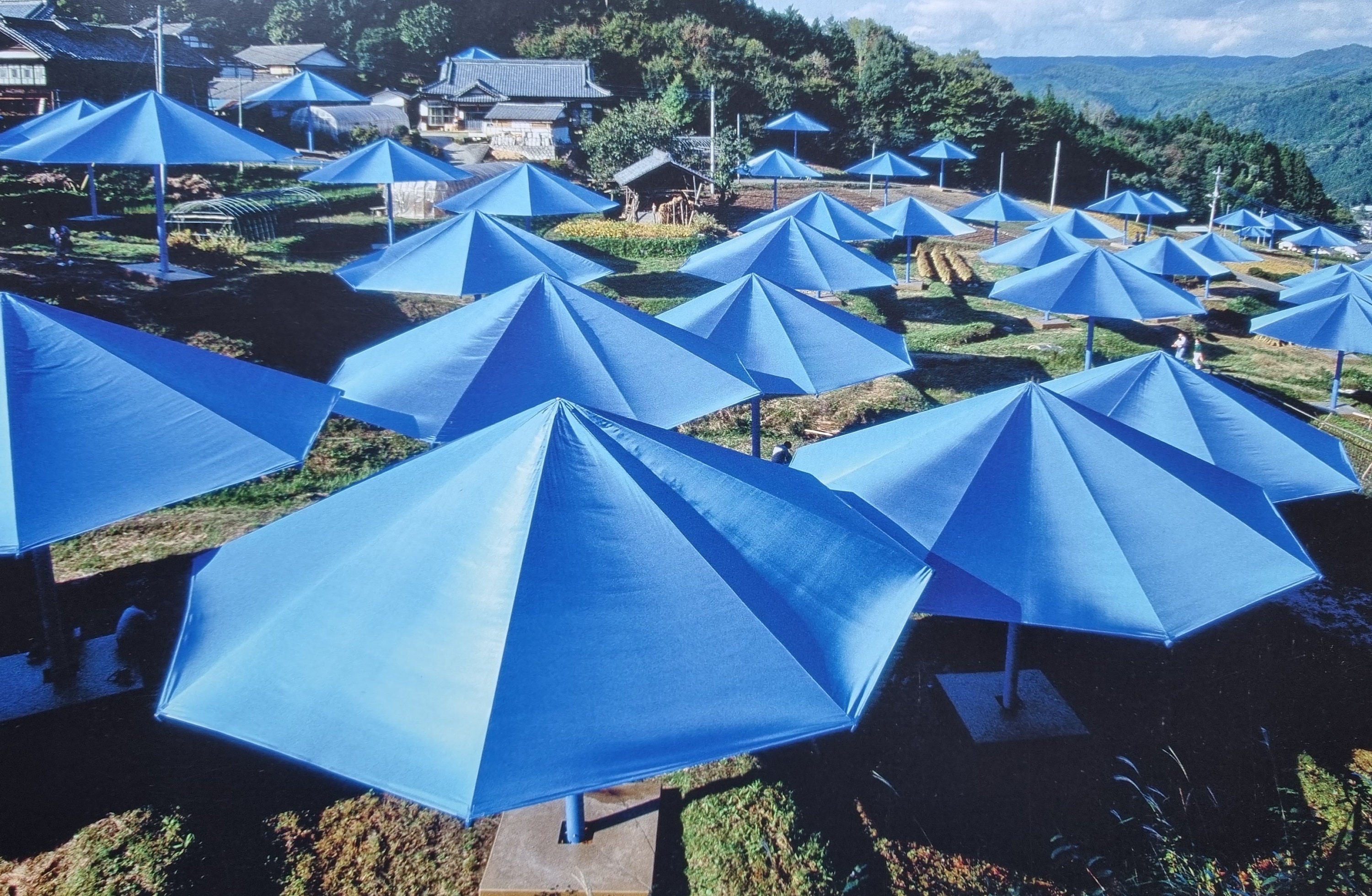 Christo and Jeanne Claude the Umbrellas Japan, Art Print of 2016, Cm ...