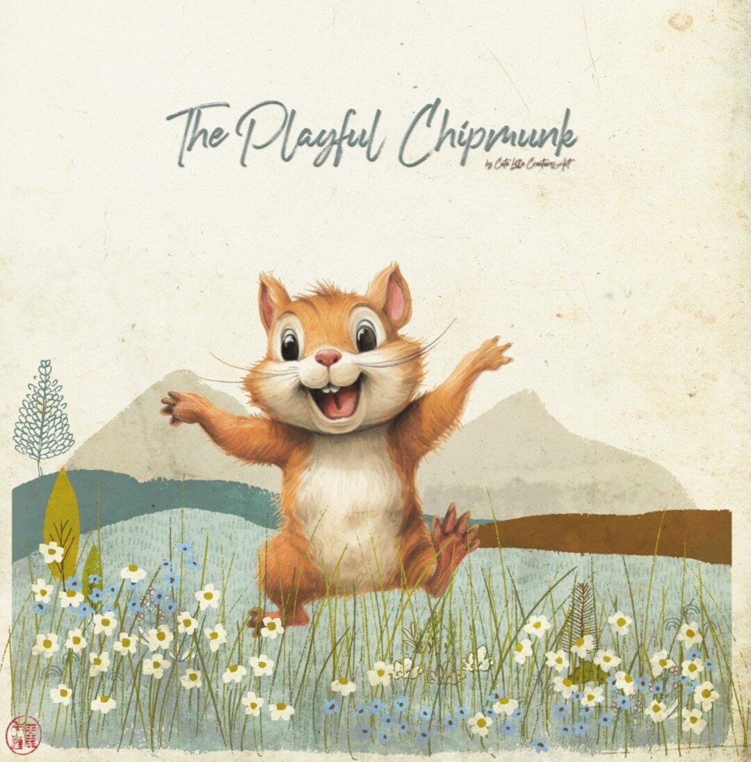 Charlie the Playful Chipmunk Inspiring Short-story Picture Book for ...