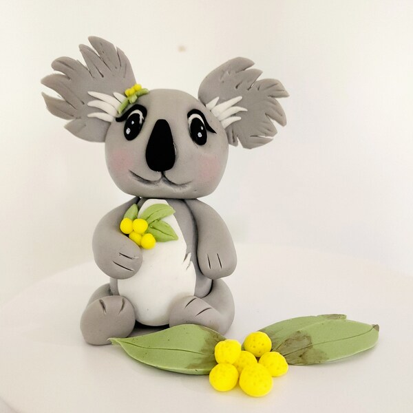 Koala Cake Topper - Etsy UK