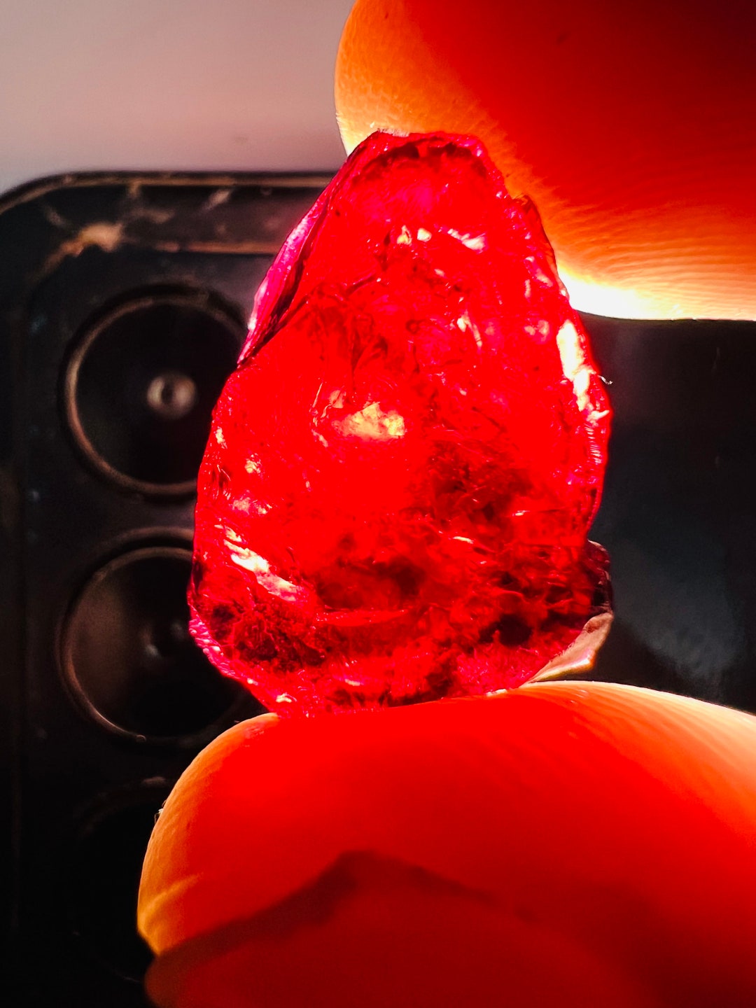 21.70ct Large Raw Natural Garnet Stone 100% Natural Red Garnet Rough ...