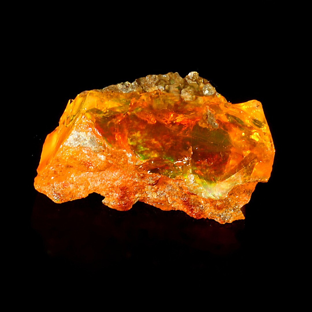 40.60 Ct Natural Rare Ethiopian Large Opal Rough multicolor Fire Opal ...