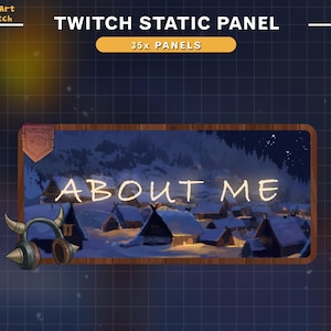 Viking Game Room Twitch Overlay, Animated Nordic Warrior Stream Package ...