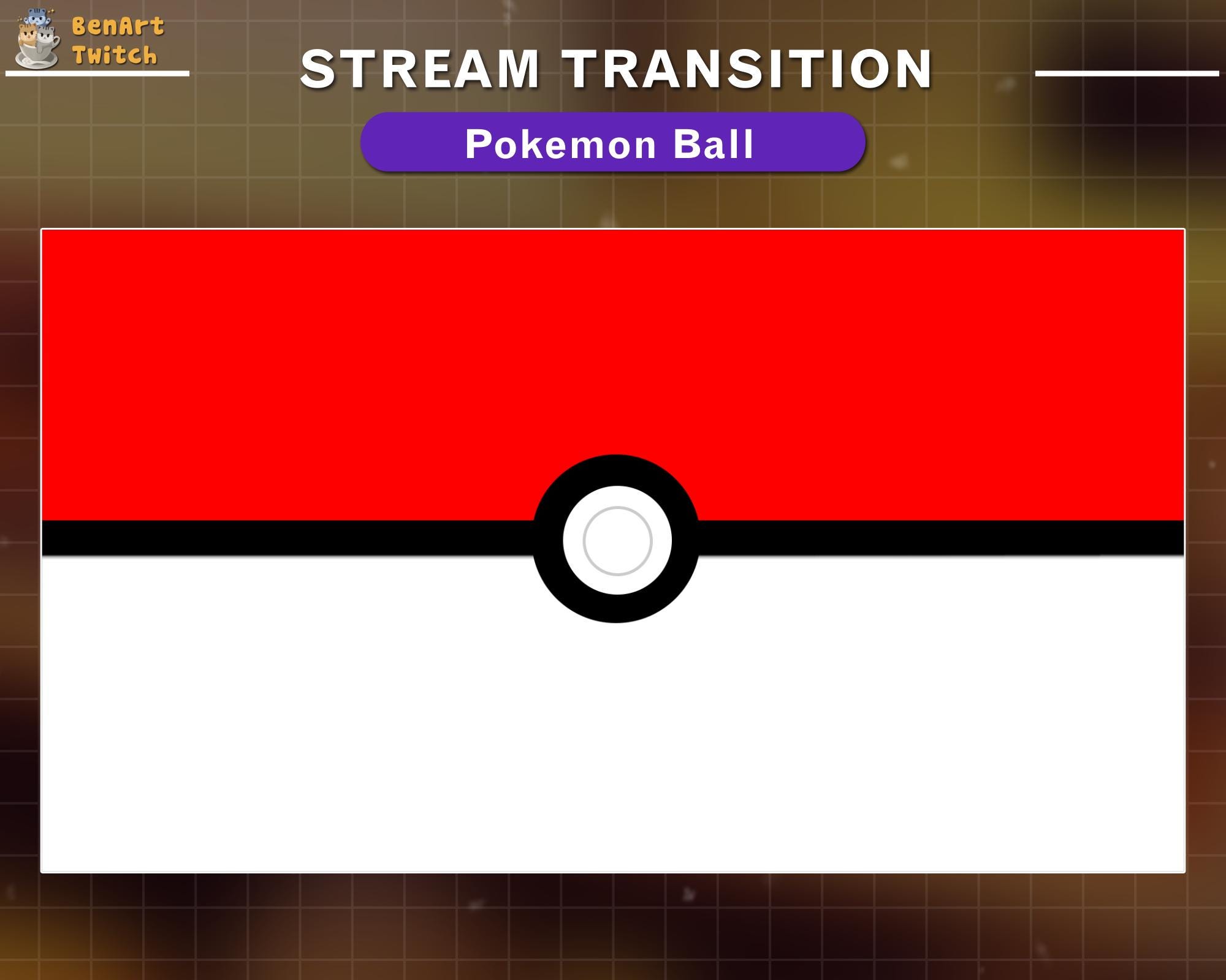 Pokemon Ball Stream Transition - Etsy