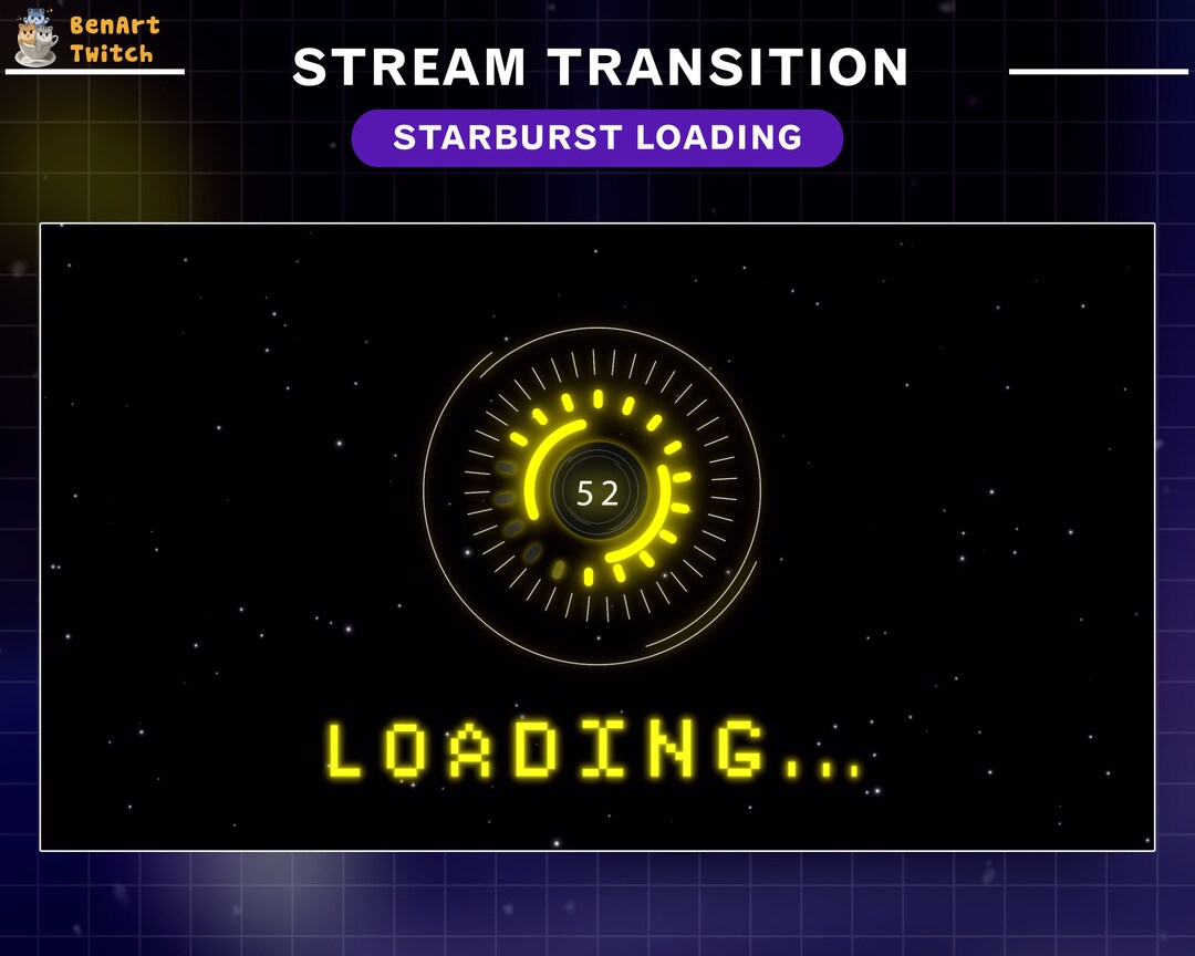 Stream Transition, Twitch OBS Scenes Stinger, Twitch Transition - Etsy