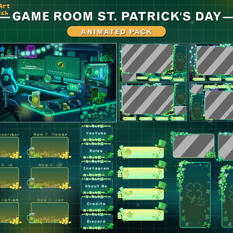 Twitch Overlay Swamp - Etsy