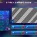 Animated Full Stream Package Game Room Stitch Night Summer, Cute Stitch ...