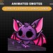 Animated Twitch Emote Bat Bongo, Halloween Twitch Emotes, Cute Emotes ...