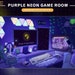 Animated Twitch Screens Cozy PC Room Setup, Neon Game Room Stream ...