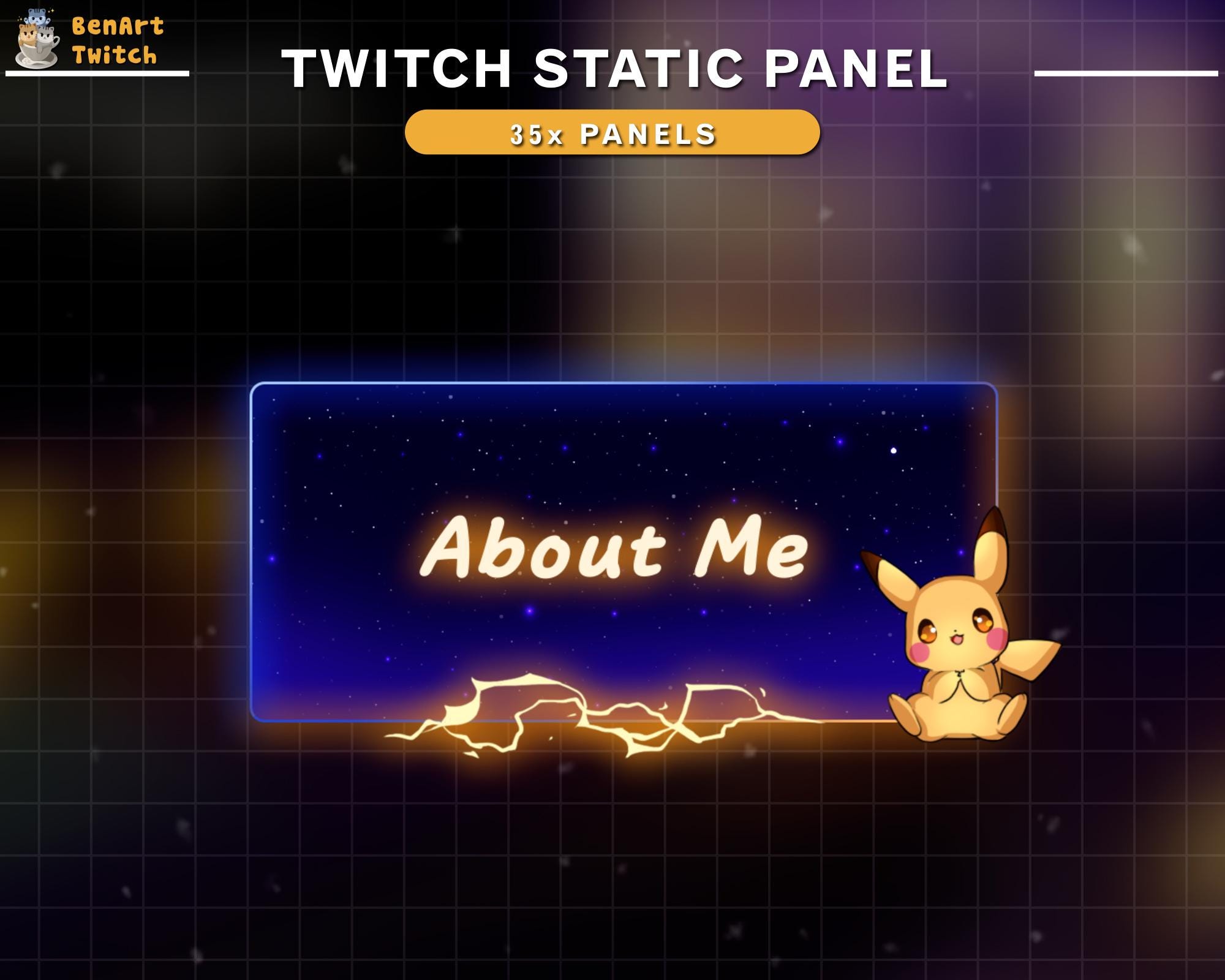 Animated Stream Package Cozy Pokemon Gaming Room Twitch Overlay With ...