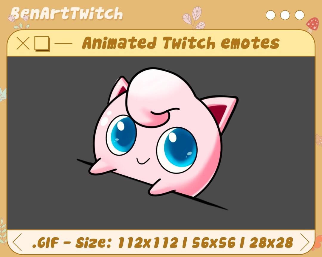 Animated Twitch Emote Cute Pokemon Cheering, Cute Animal Twitch Emotes ...