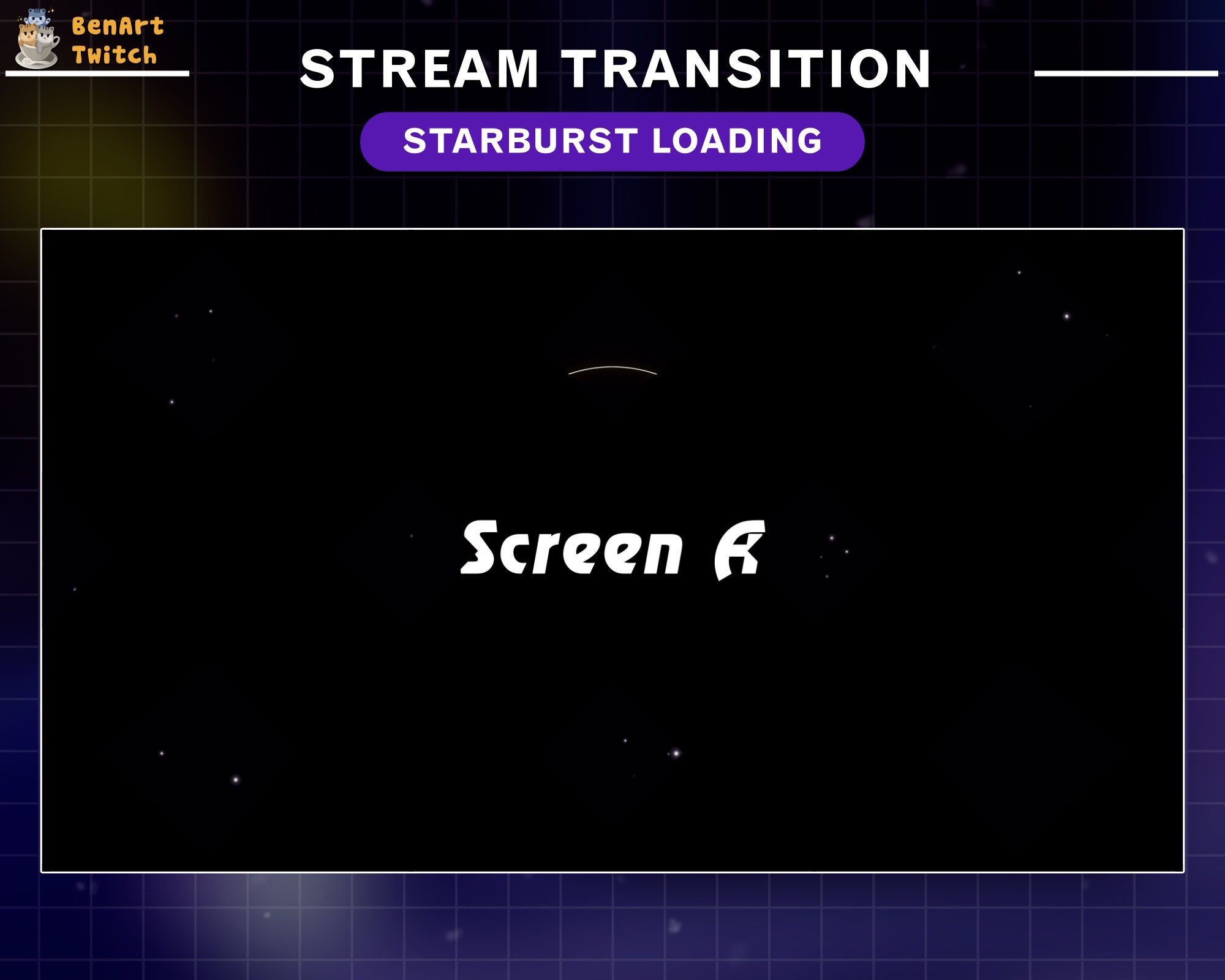 Stream Transition, Twitch OBS Scenes Stinger, Twitch Transition - Etsy