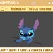 Animated Full Stream Package Game Room Stitch Night Summer, Cute Stitch ...