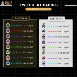 30x Ghost in Jam Twitch Bit Badges, Cute Ghost Twitch Badges, Complete ...