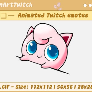Animated Twitch Emote Cute Pokemon Cheering, Cute Animal Twitch Emotes ...