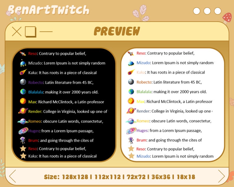 Galaxy Space Planets Twitch Sub Badges, Planet Bit Badges, Ready to Use ...