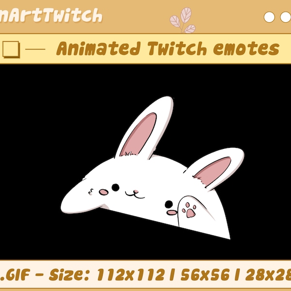 Bunny Meme Emote - Etsy
