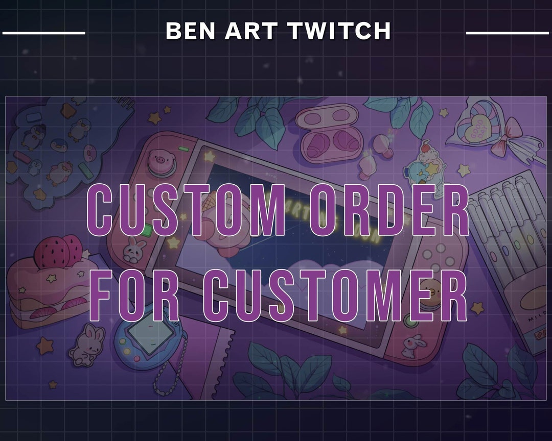 Custom Order Animated Stream Package, Twitch Overlay, Emotes, Badges ...