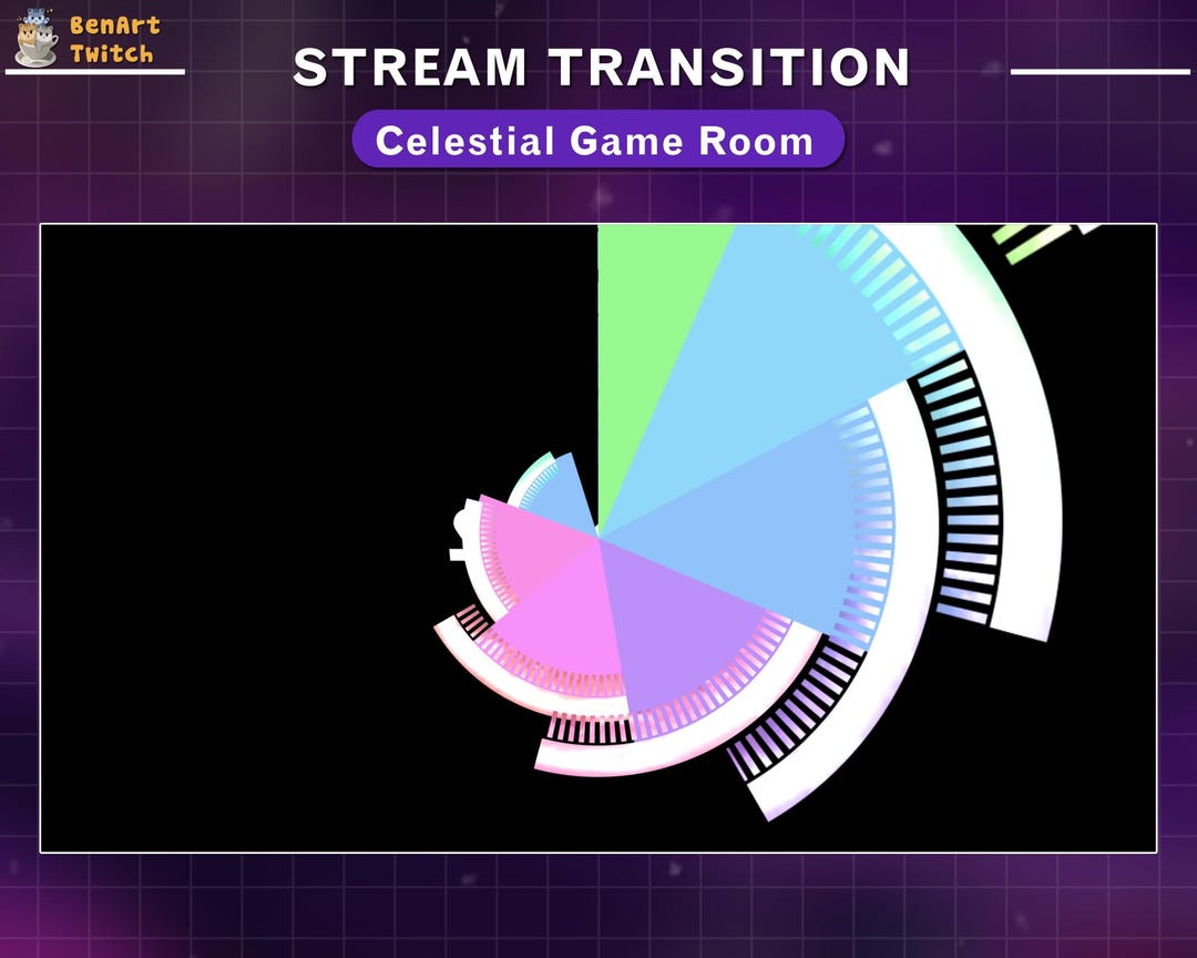 Circles Stream Transition, Twitch OBS Scenes Stinger, Twitch Transition ...