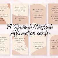 Editable Boho Rainbow Spanish Affirmation Station Spanish Classroom ...