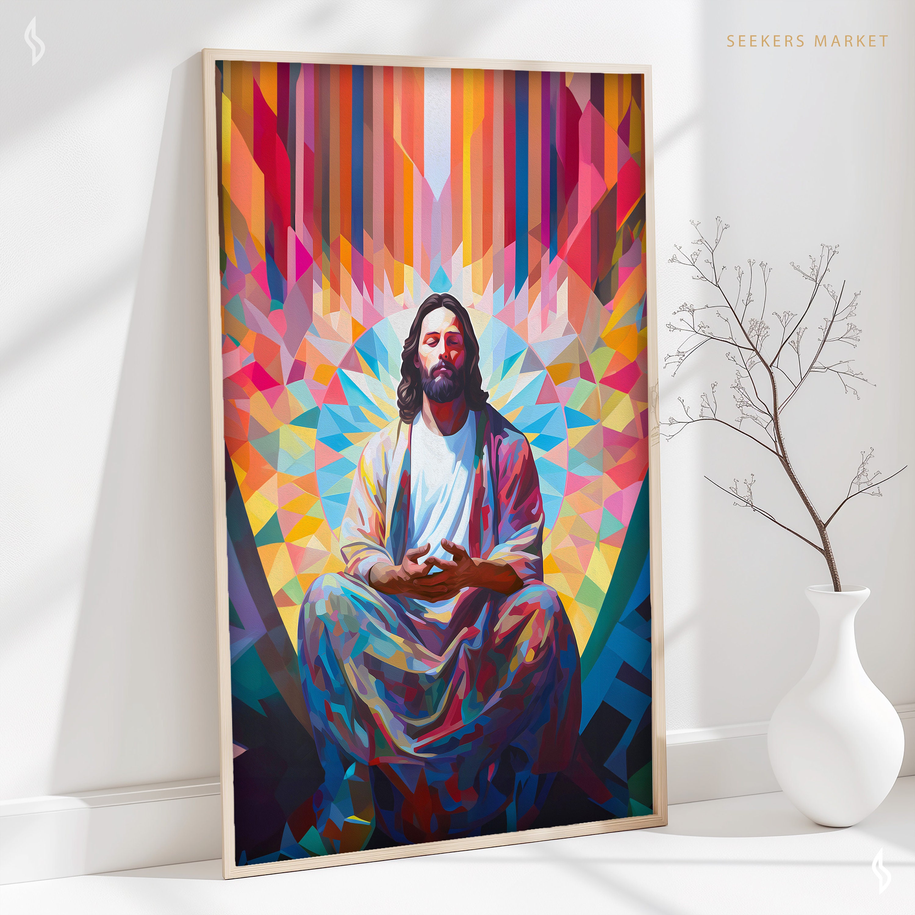 Jesus Jesus Christ Art Jesus Pop Art Jesus Art Christian Gift Bible ...