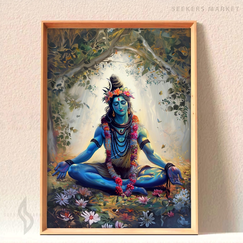 Buy Mahadev Wall Art Online In India - Etsy India