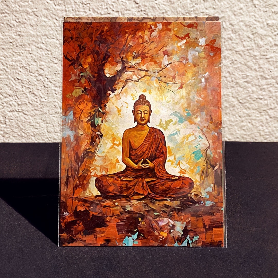 Buddha Art Print RB1 Poster - Etsy