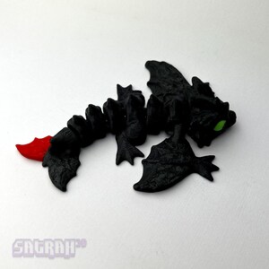 Toothless Dragon Fidget - How to Train Your Dragon - Etsy Australia