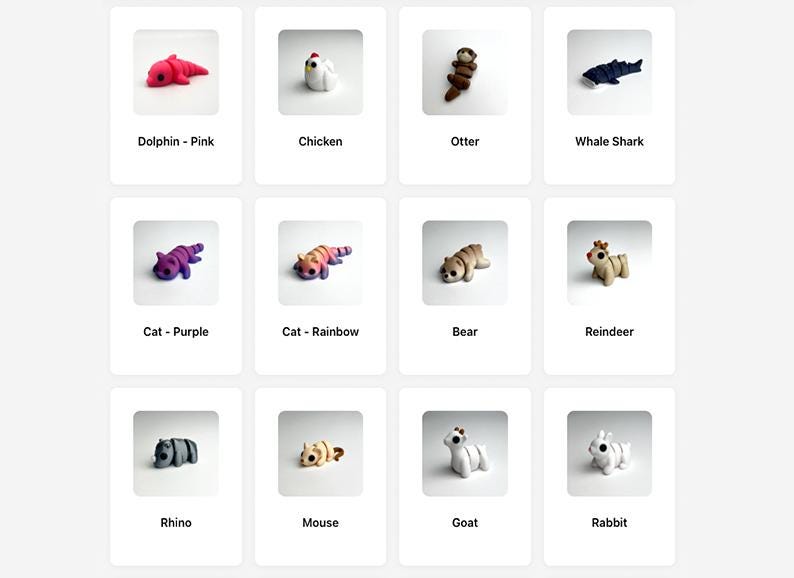 Pocket Pals! Mini Fidgets - Etsy Australia