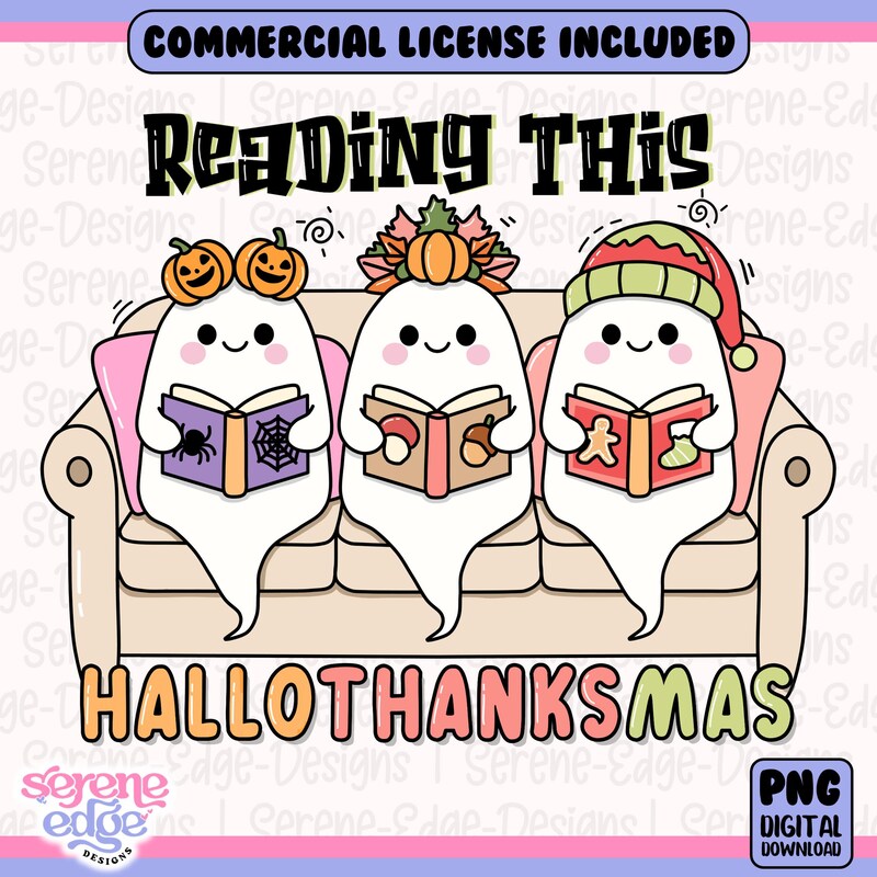 Ghost Christmas Png - Etsy