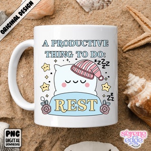 Mental Health PNG, Productive Rest | Inspirational Motivational Self ...