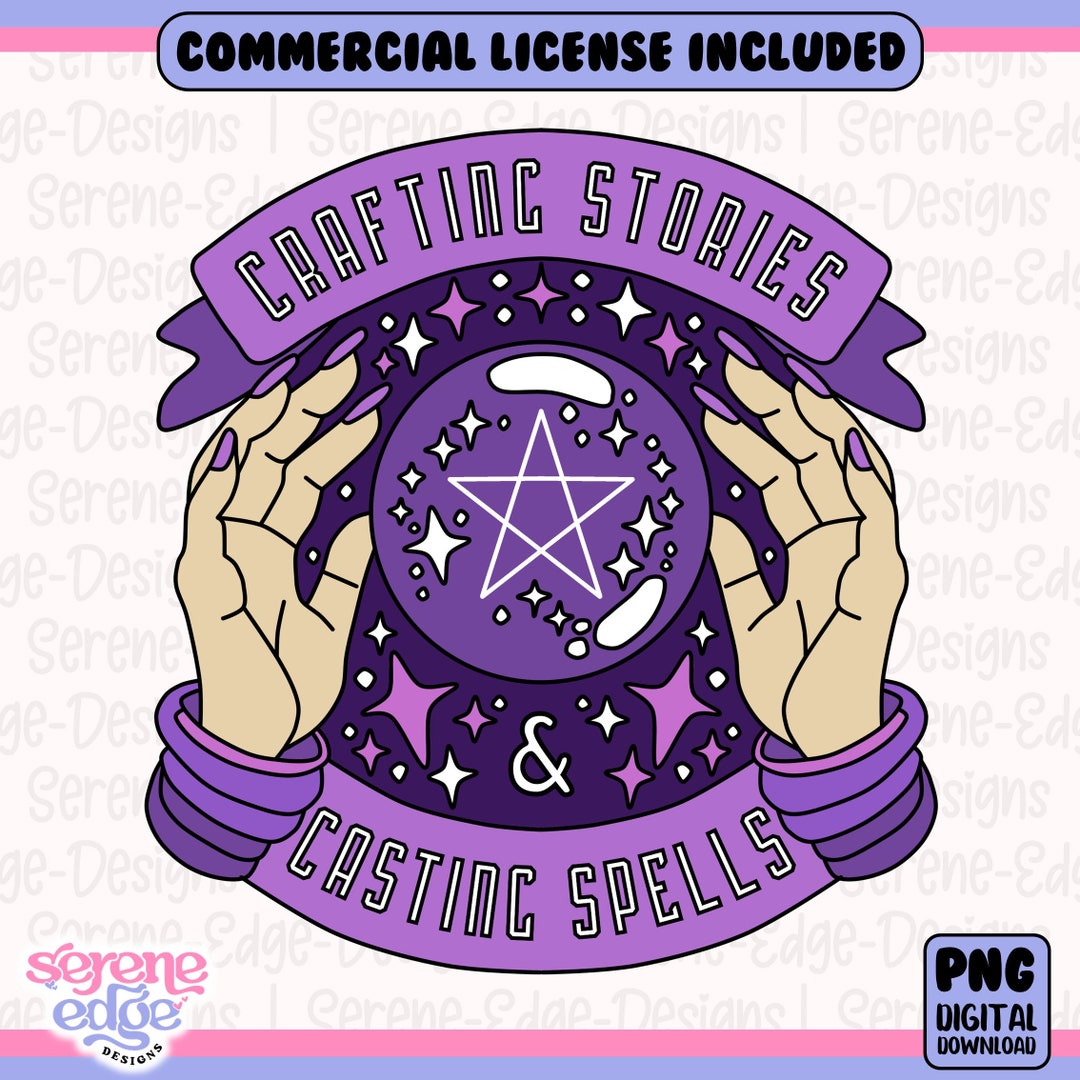 Book PNG, Crafting Stories & Casting Spells | Reading Spooky Halloween ...