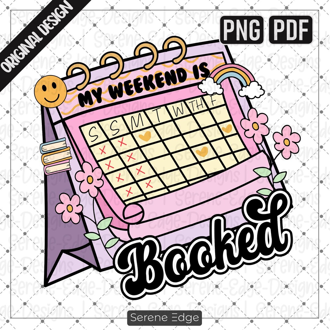 Book PNG, My Weekend is Booked | Reading Books Lover, Bookish Self Love ...