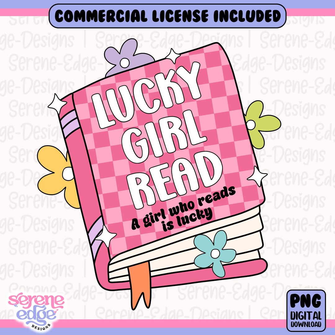 Glückliches Mädchen Las Buch Png Lesebuchliebhaber Bücherwurm Girlie Psychische