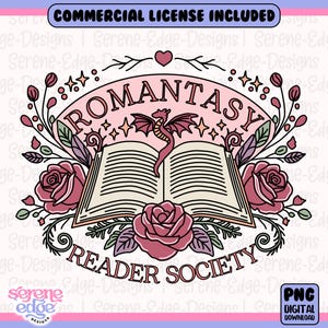 Smutty Book PNG, Romantasy Reader Society Book Club | Reading ...