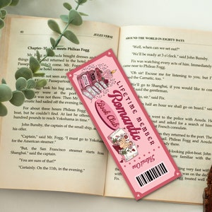 Bookmark PNG Designs, Lifetime Member Romantic Book Club | Reading ...